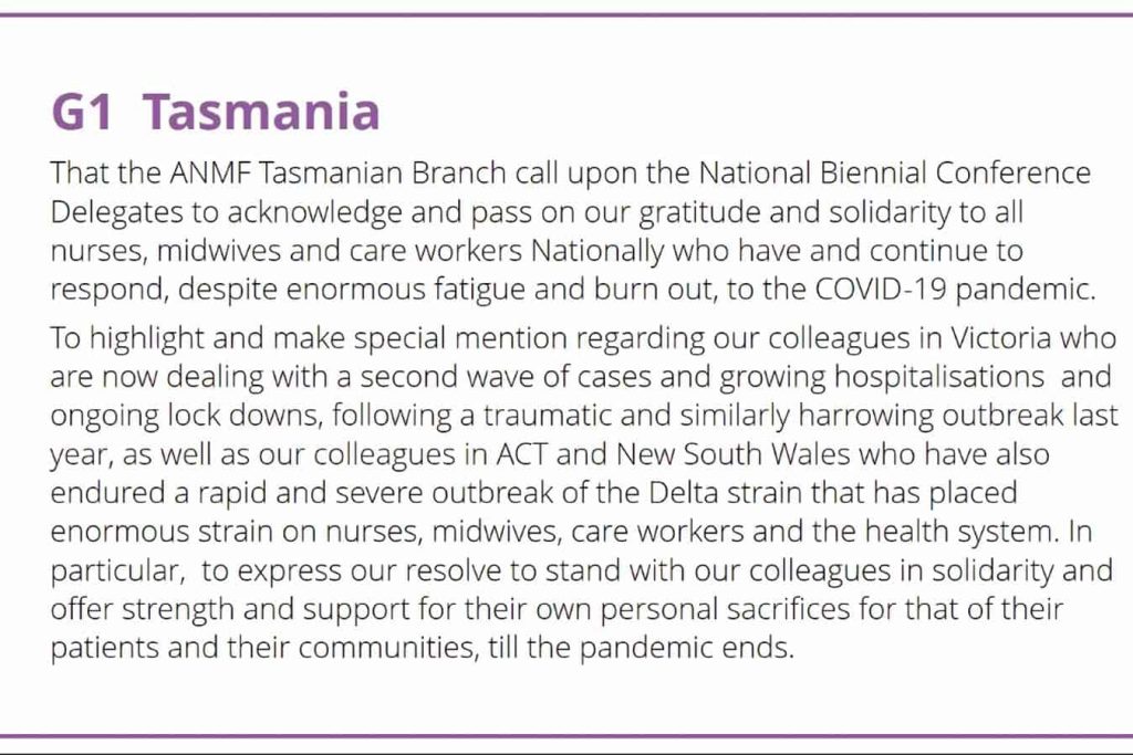 Powerful and proud: ANMF 15th Biennial National Conference - ANMJ