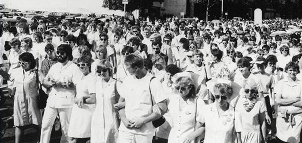 Strength in numbers: 100 years of improving the working lives of nurses ...